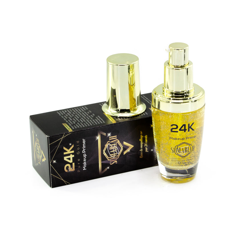 24K Pure Gold Makeup Primer – Somariah House of Beauty