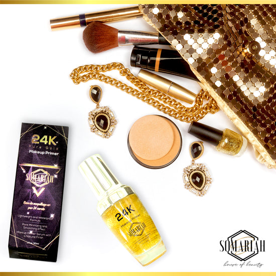 24K Pure Gold Makeup Primer – Somariah House of Beauty
